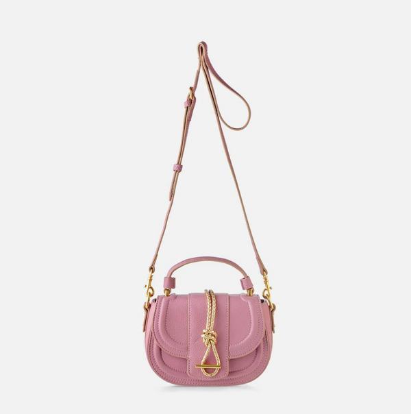 HUNTRESS KNOT BAG - PINK - Parallel Culture Australia